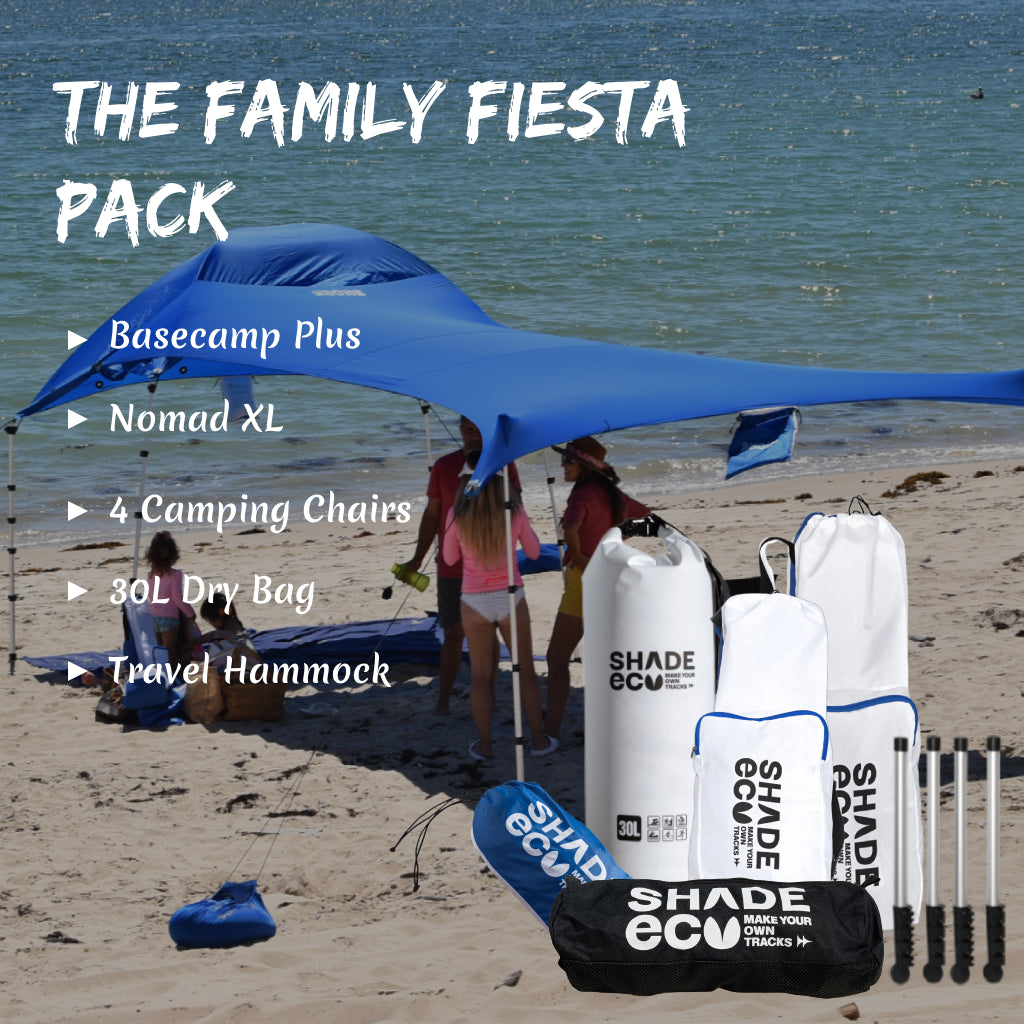 The Family Fiesta Pack | Super Versatile Beach Shades | Shadeeco